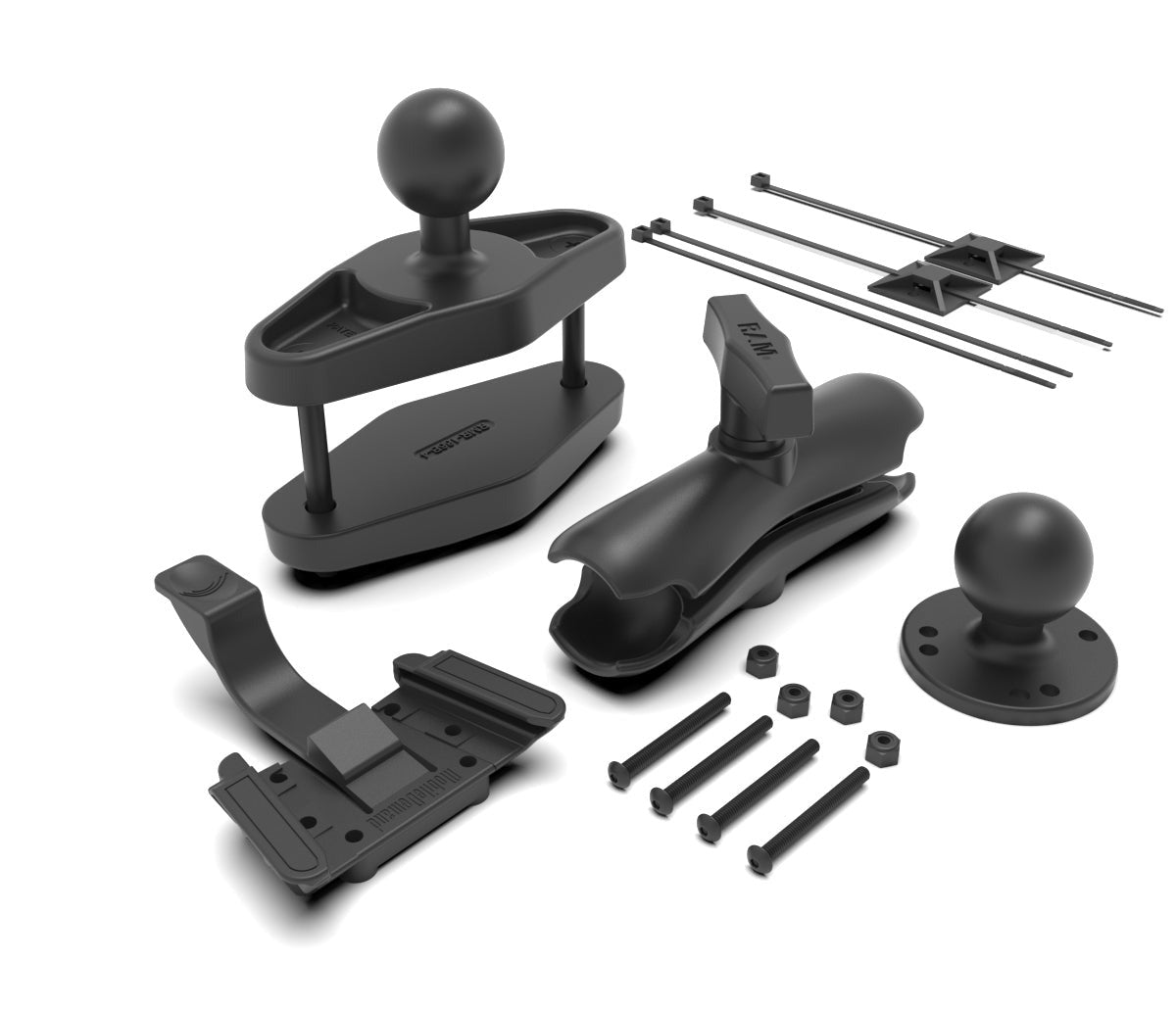 MobileDemand Mounting Kit for Forklifts and Posts 4” or Less